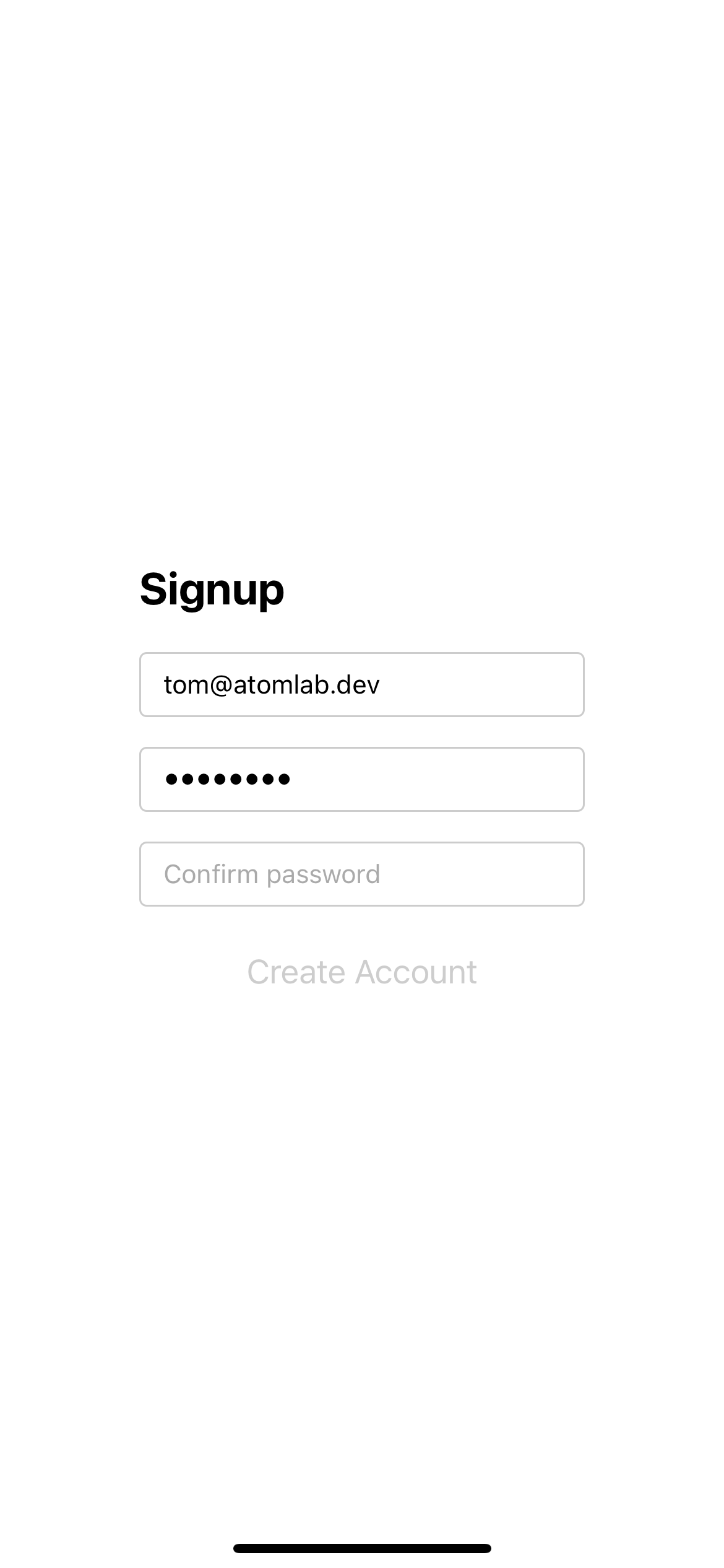 How to setup email authentication with React Native and Firebase