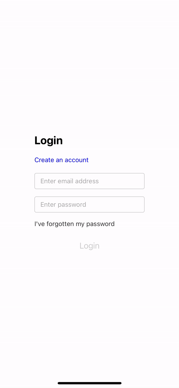 How to setup email authentication with React Native and Firebase