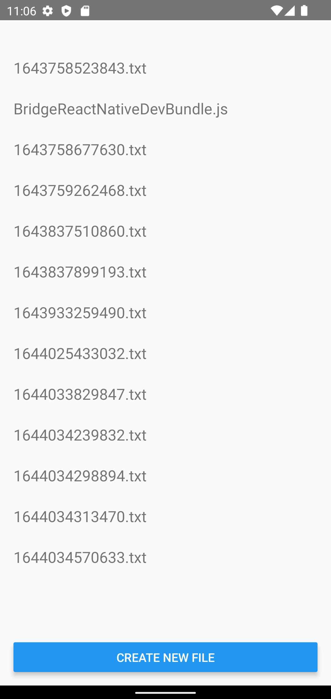 How to use React Native FS to access the filesystem
